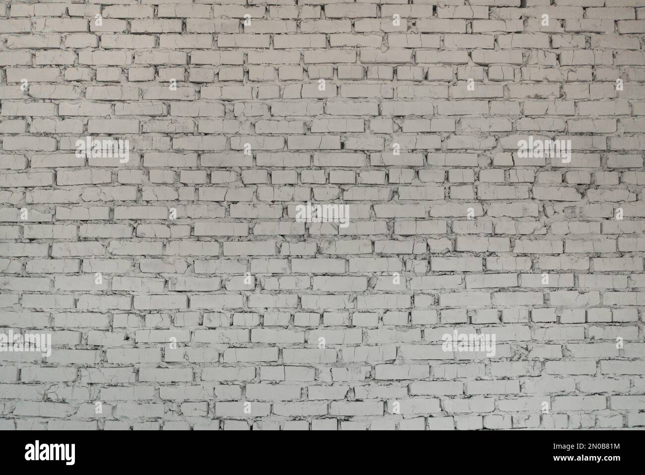 Old white brick wall texture as background Stock Photo - Alamy