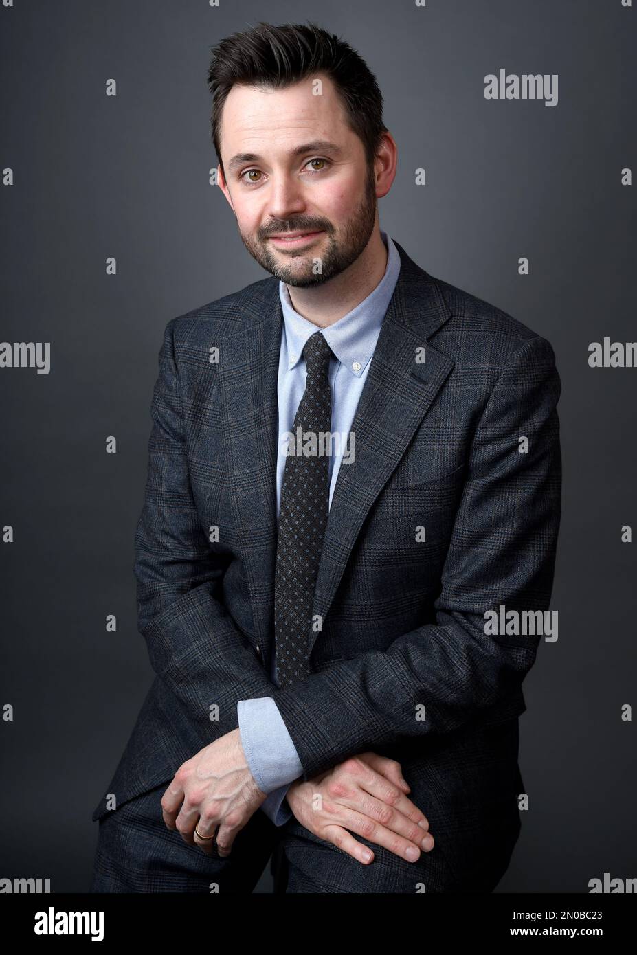 Matt Charman poses for a portrait at the 88th Academy Awards Nominees ...