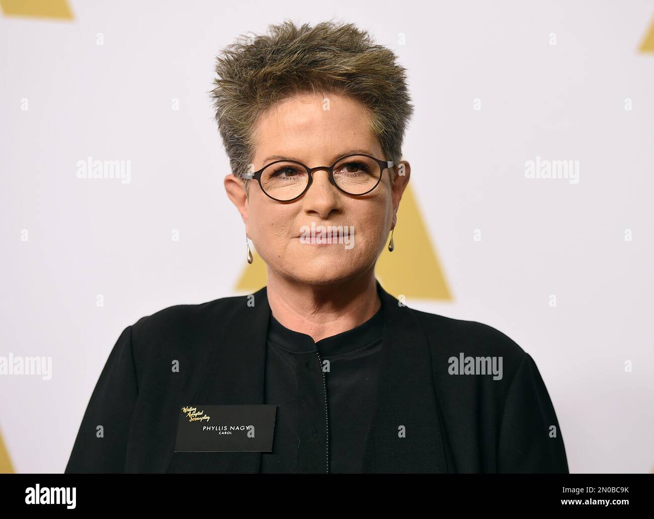Phyllis Nagy arrives at the 88th Academy Awards Nominees Luncheon at ...