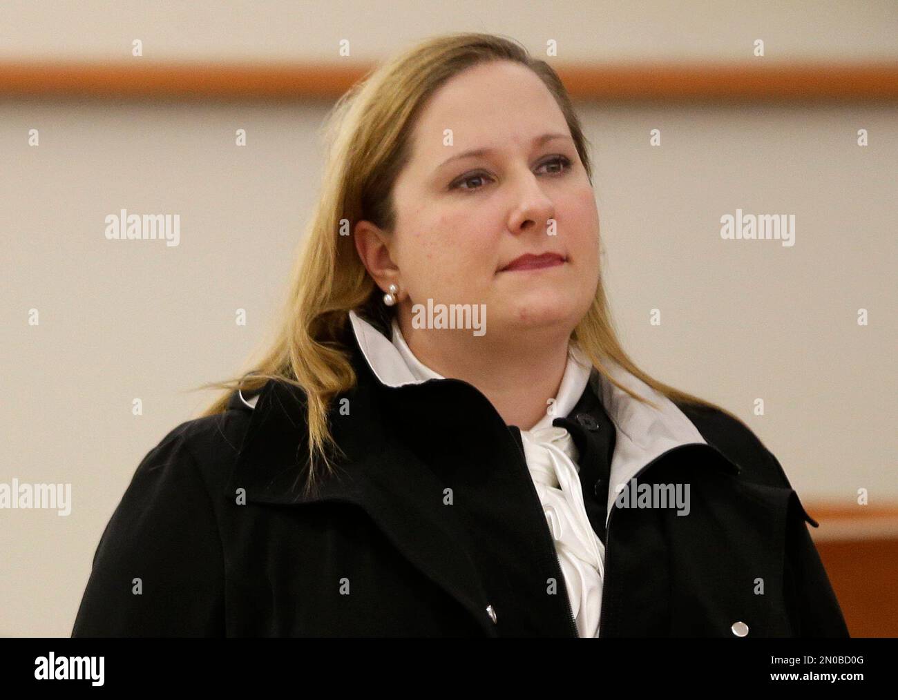 Carol Lackner appears in court in New York, Monday, Feb. 8, 2016. The ...