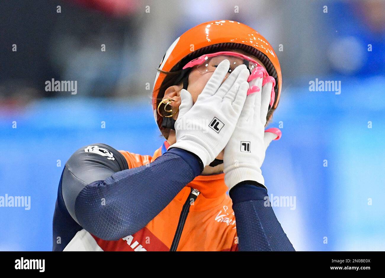 Dresden, Germany. 05th Feb, 2023. Short track: World Cup, 500 m, women ...