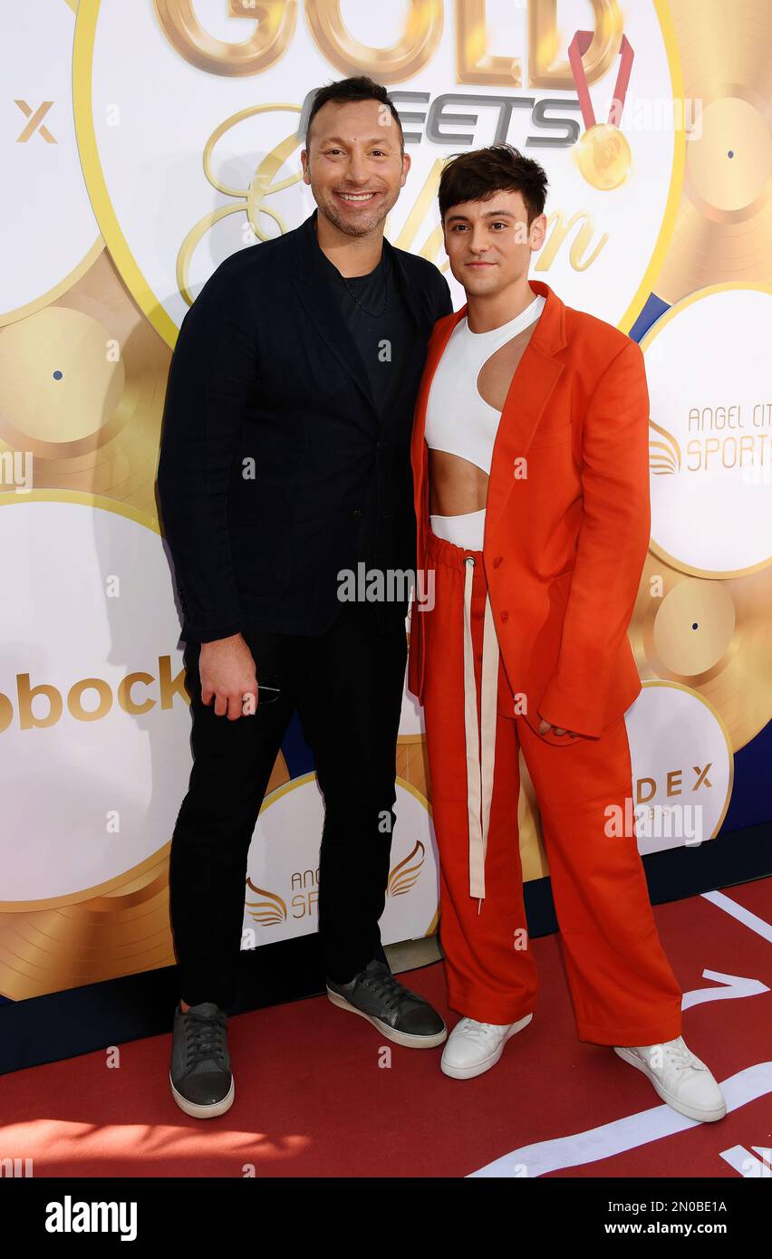 Beverly Hills, California, USA. 04th Feb, 2023. (L-R) Ian Thorpe and ...