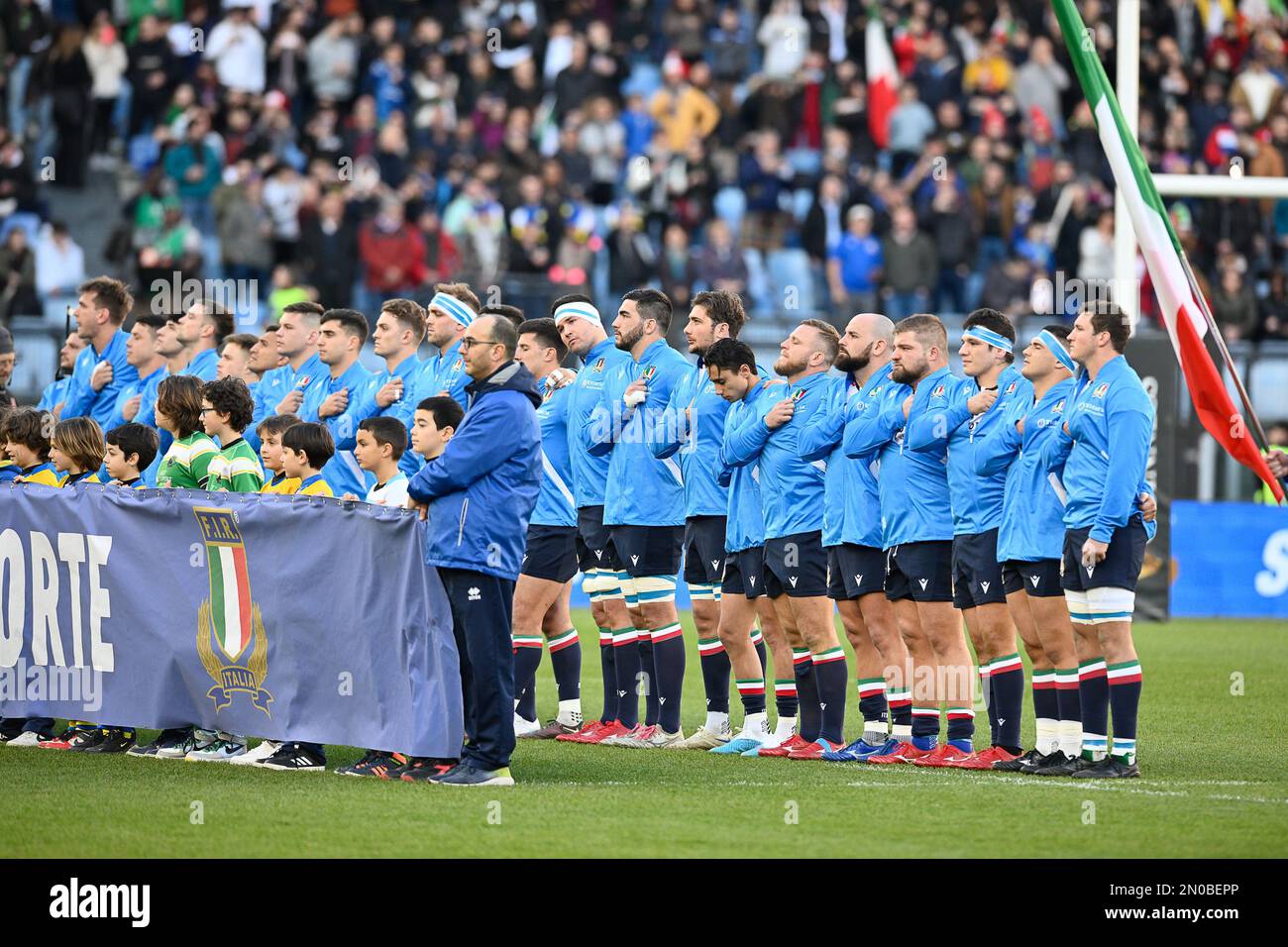 5th February 2023; Stadio Olimpico, Rome, Italy: Six Nations ...
