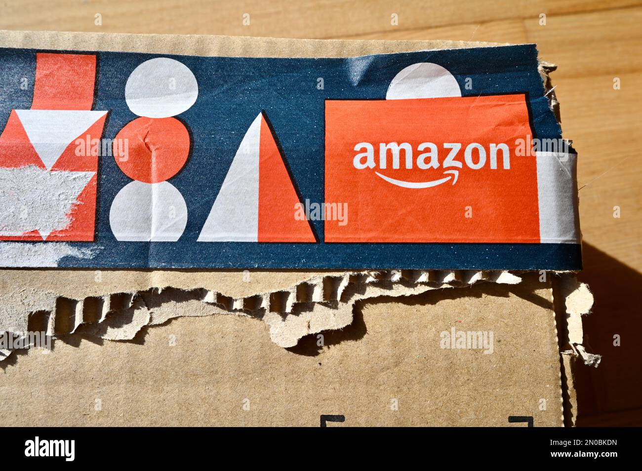 Amazon labels hi-res stock photography and images - Alamy