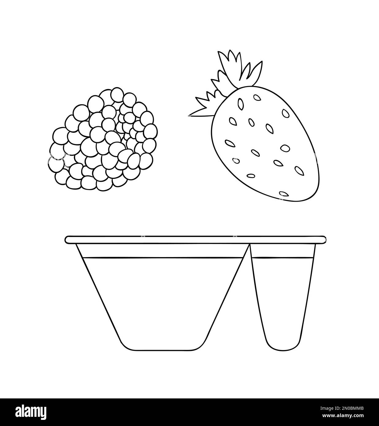 Fruit packaging art Black and White Stock Photos & Images - Alamy