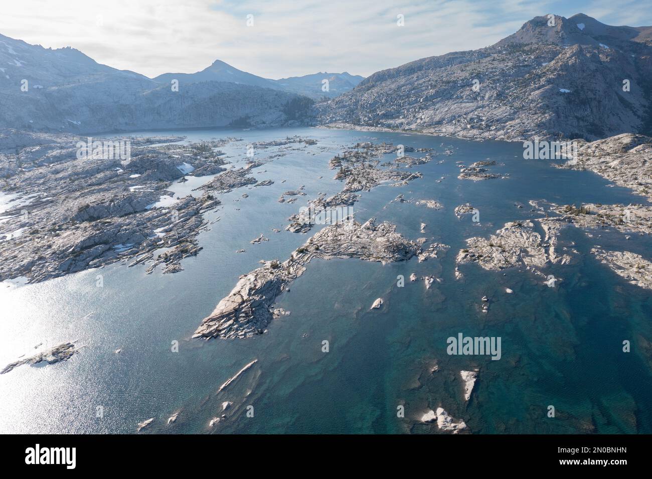 The scenic Lake Aloha in the Desolation Wilderness is a federally ...