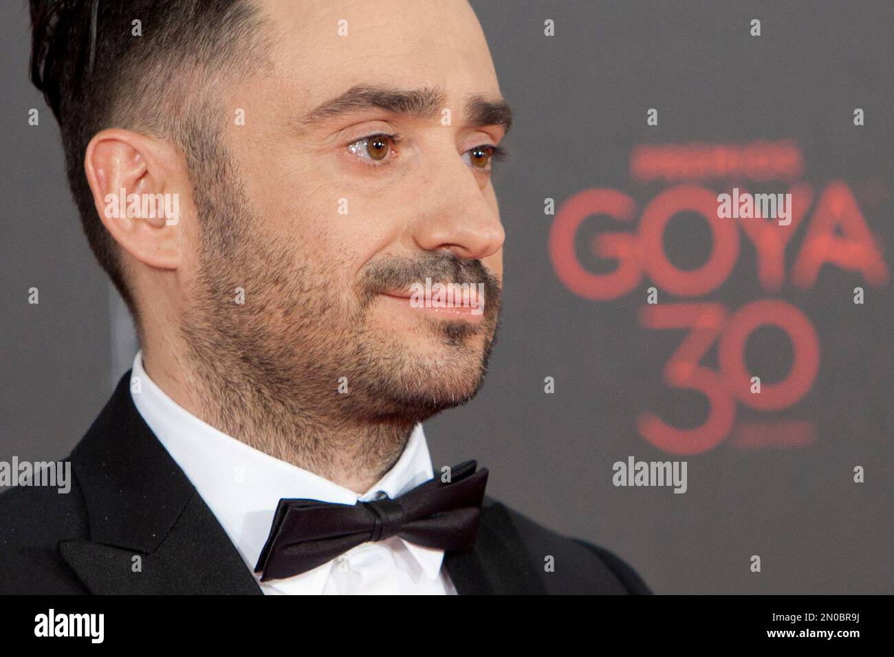 Spanish director Antonio Bayona poses for photographers before the Goya ...
