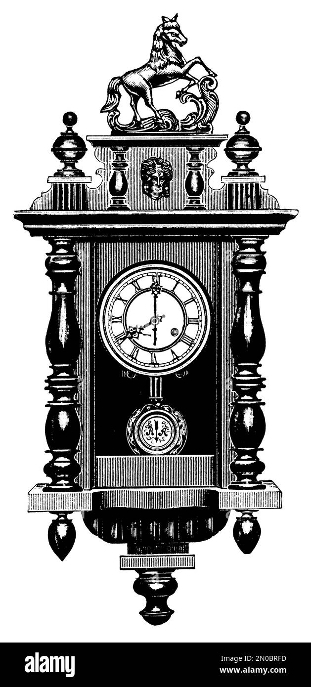 Atlas clock Black and White Stock Photos & Images - Alamy