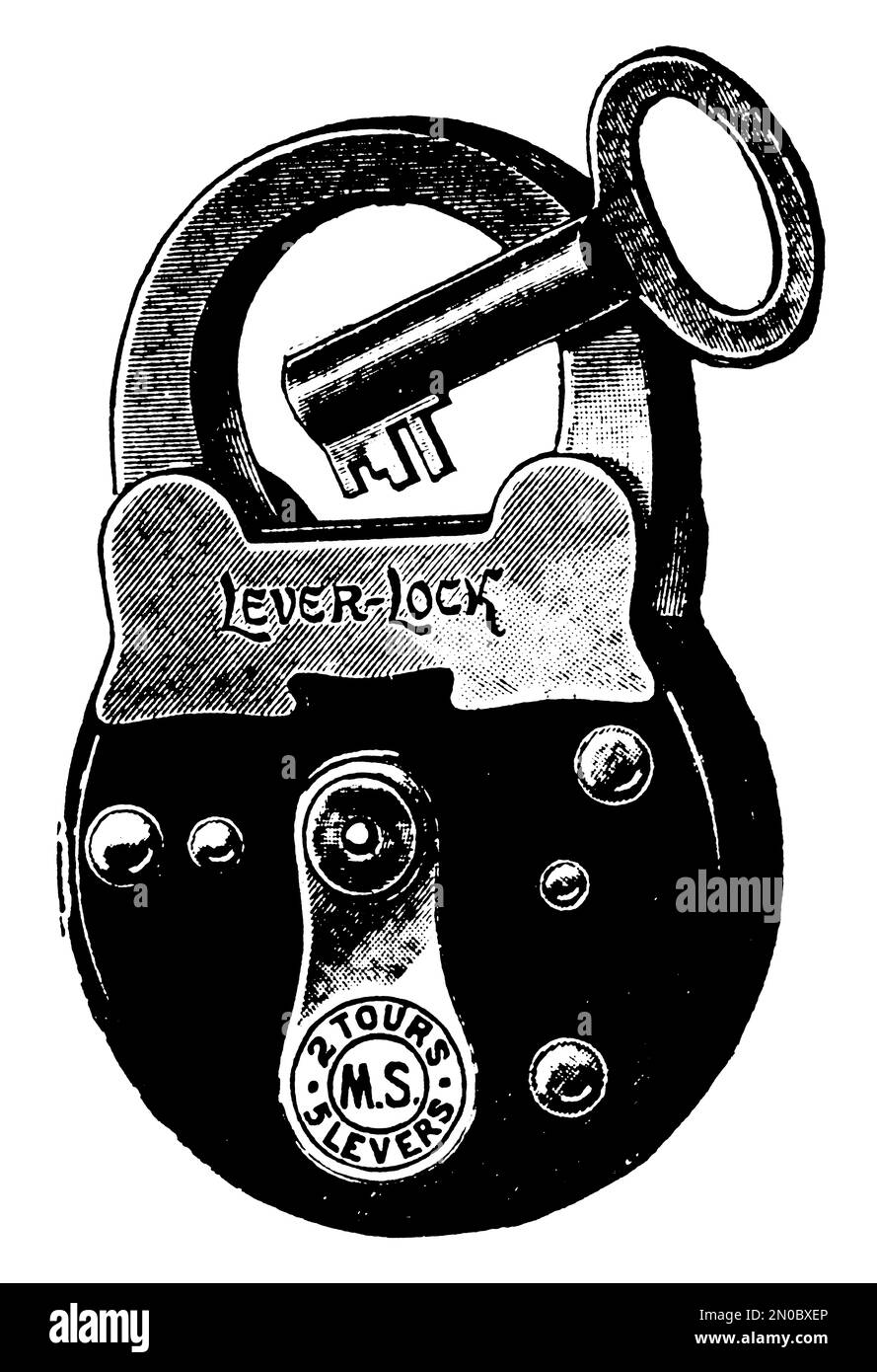 Historic security device Cut Out Stock Images & Pictures - Alamy