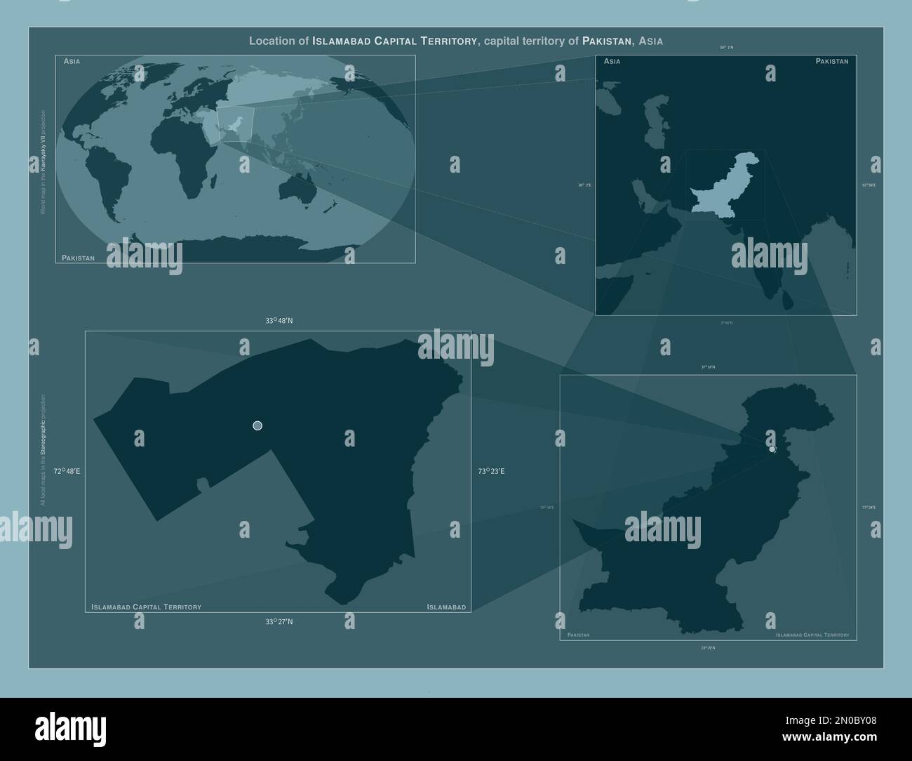 Islamabad Capital Territory, capital territory of Pakistan. Diagram ...