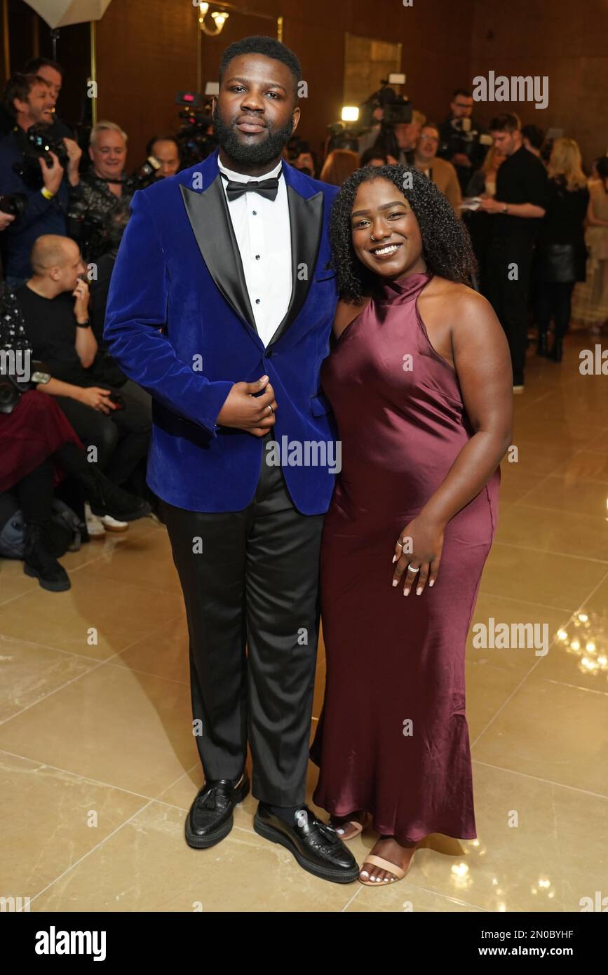 Kiosa Sukami (left) attending the 43rd London Critics' Circle Film ...