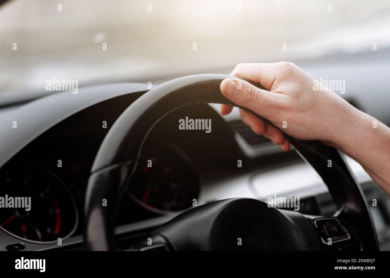 Cropped photo of arms businessman hands in classic white shirt and gold ...