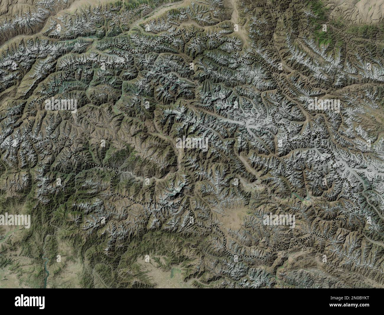 Gilgit-Baltistan, centrally administered area of Pakistan. High ...