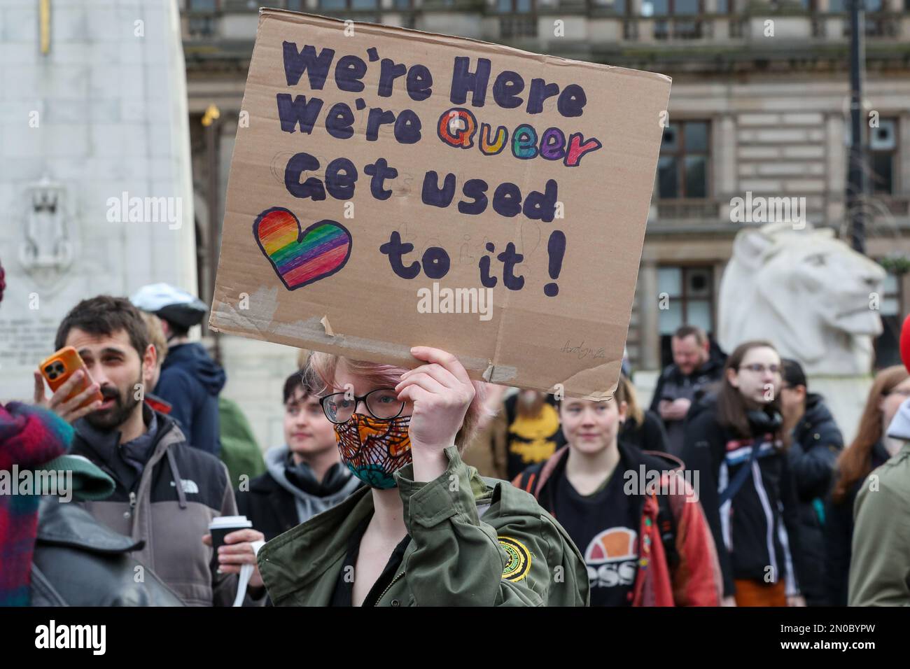 Pro lgbtq hi-res stock photography and images - Alamy