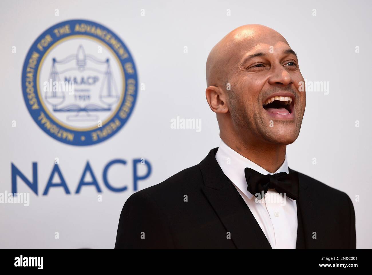 Keegan-Michael Key arrives at the 47th NAACP Image Awards at the ...