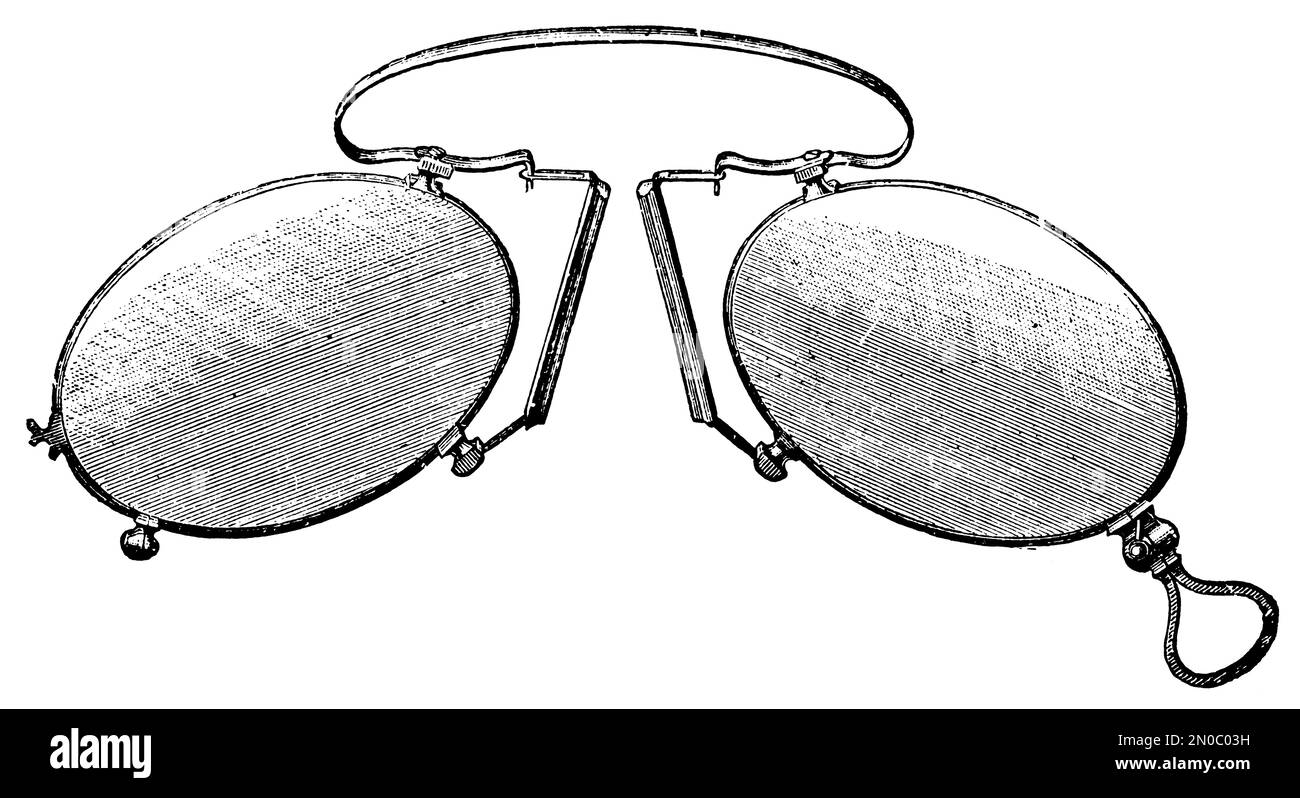 Armless eyeglasses hi-res stock photography and images - Alamy