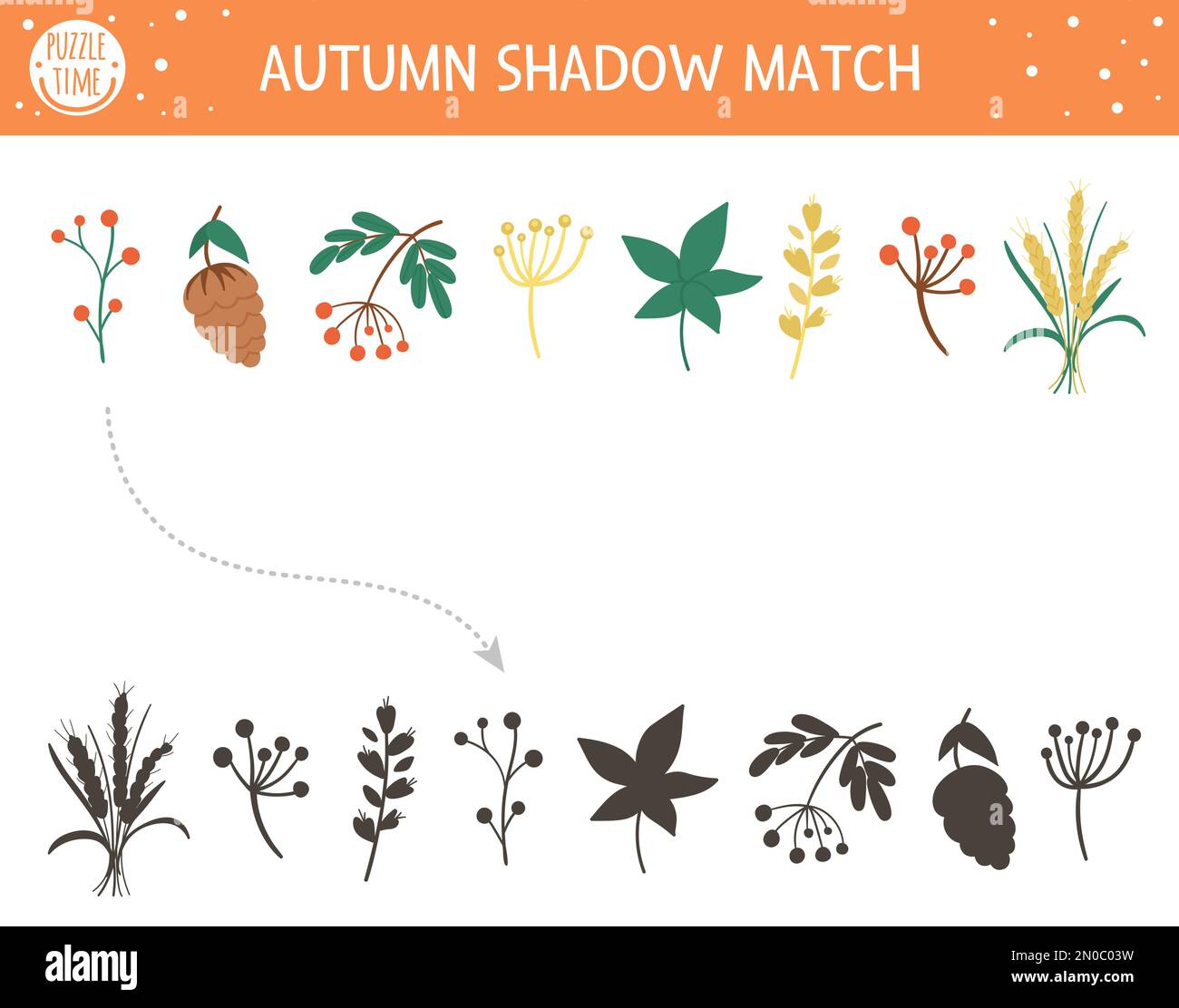 Children plants forest Stock Vector Images - Alamy