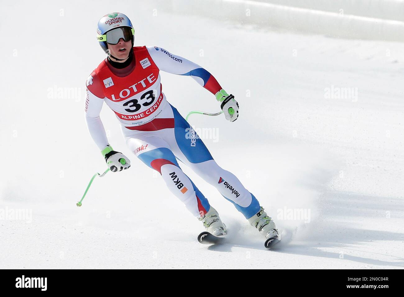 Switzerland's Ralph Weber crosses the finish line during a men's World ...