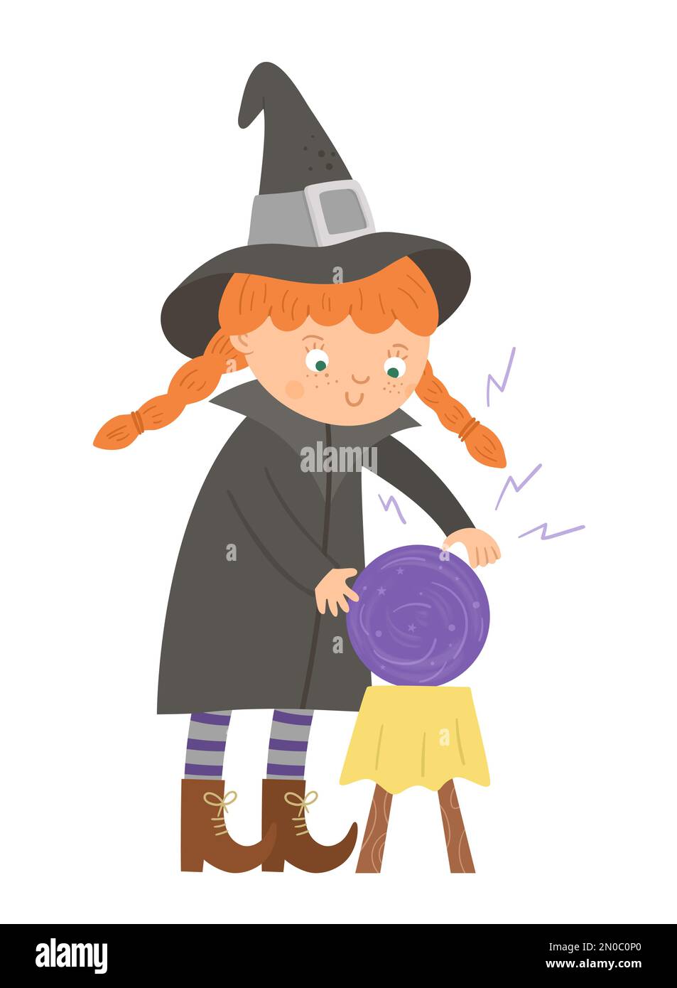 Magic trick girl Cut Out Stock Images & Pictures - Alamy