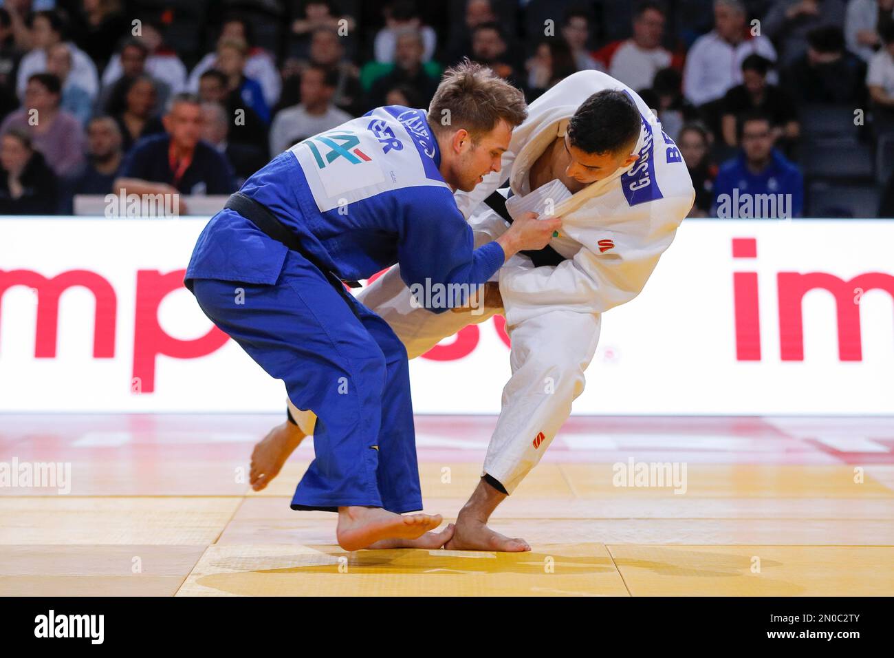 Timo Cavelius (GER) won against Guilherme Schmidt (BRA) during the ...