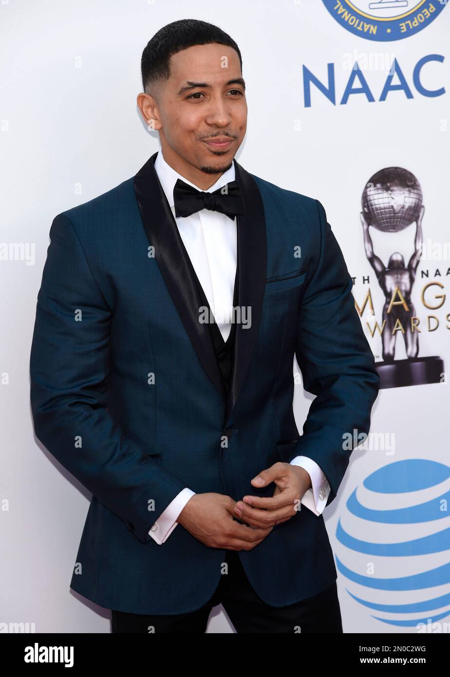 Neil Brown, Jr. arrives at the 47th NAACP Image Awards at the Pasadena ...