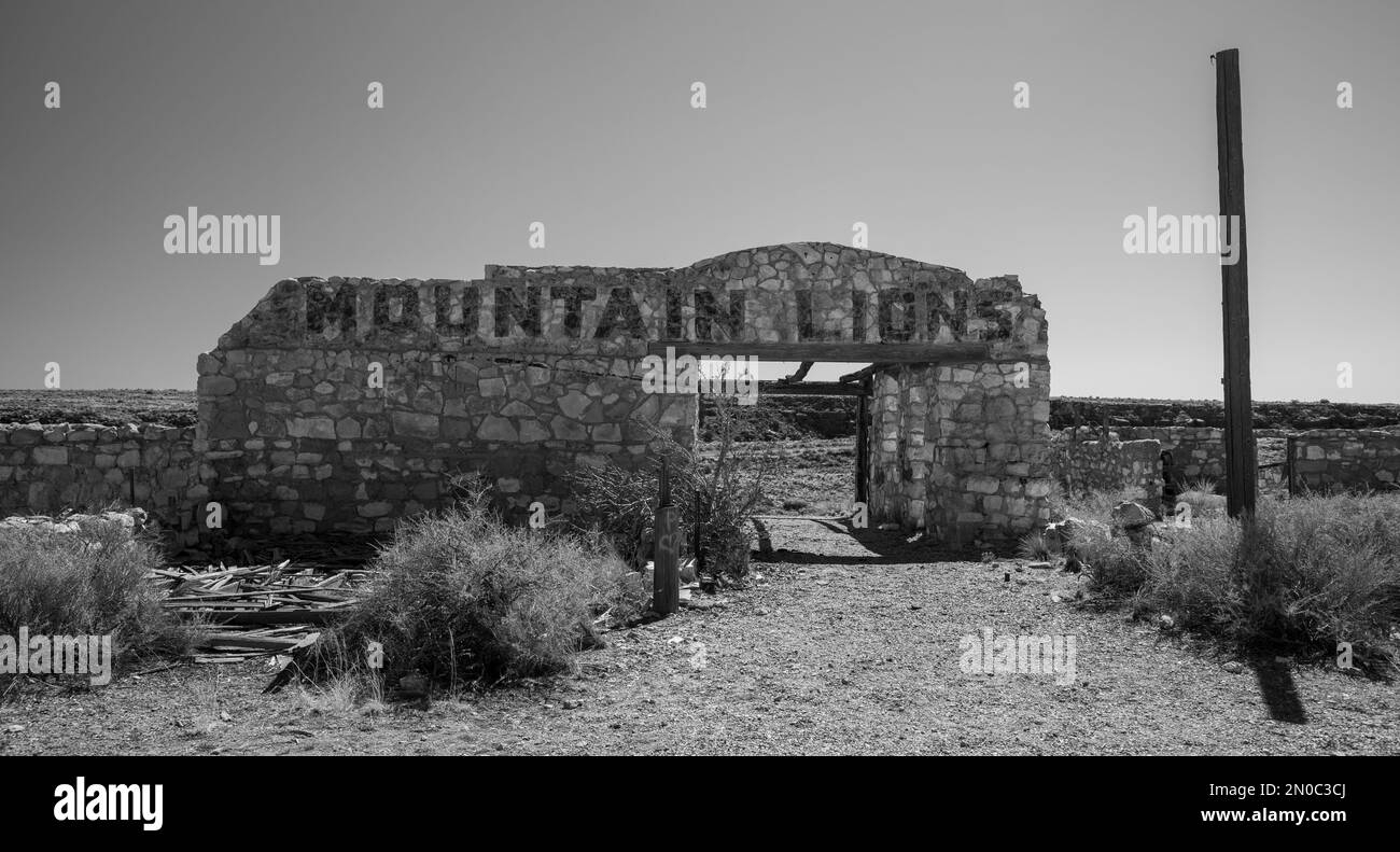Two Guns, Arizona, USA Stock Photo - Alamy