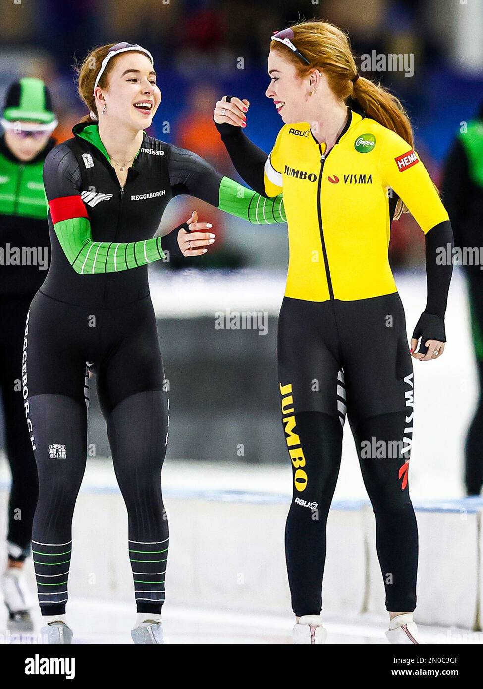 HERENVEEN - Michelle de Jong and Antoinette Rijpma - De Jong in action ...