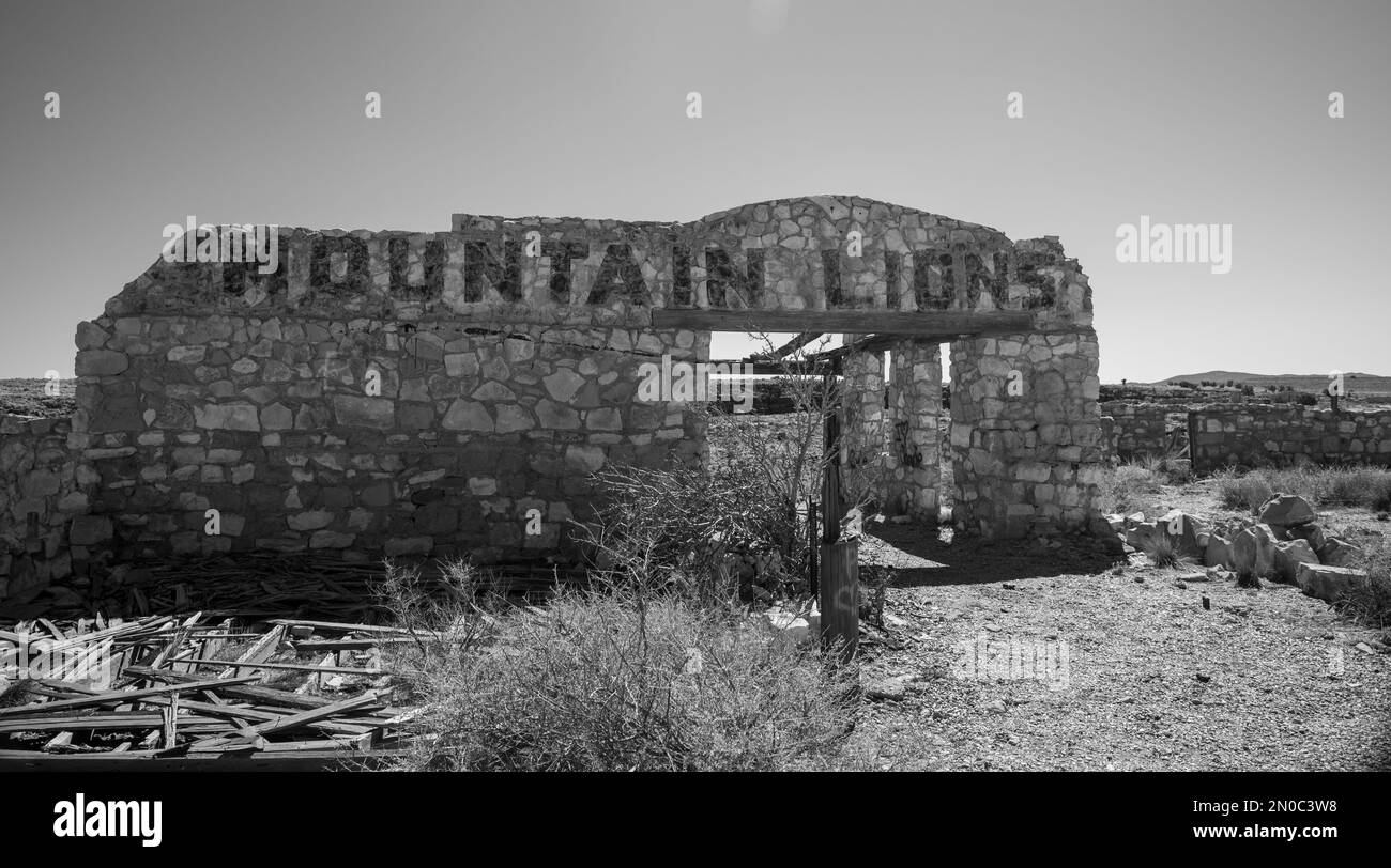 Two Guns, Arizona, USA Stock Photo - Alamy