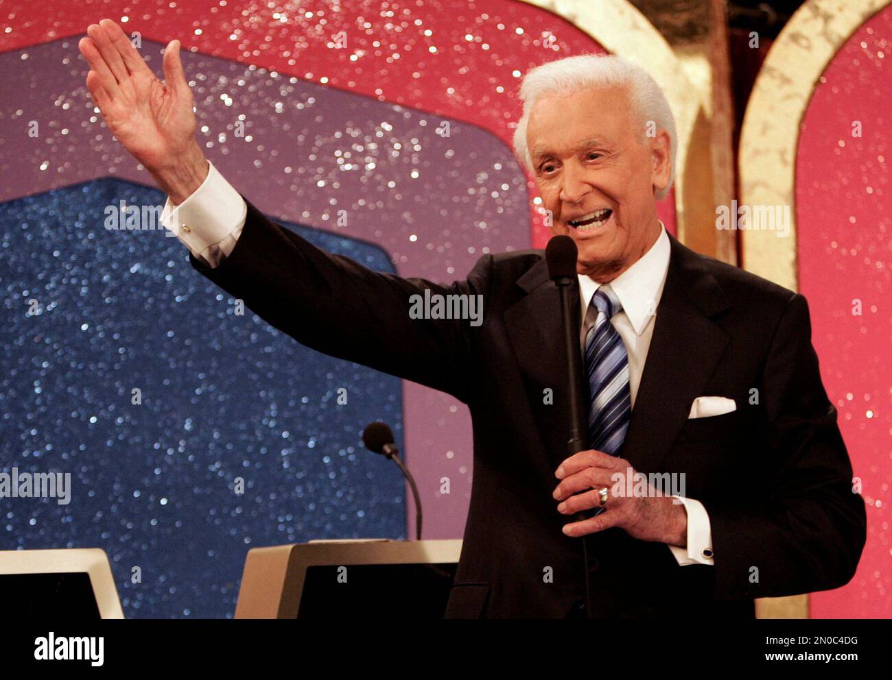 FILE - In this June 6, 2007 file photo, legendary game show host Bob ...