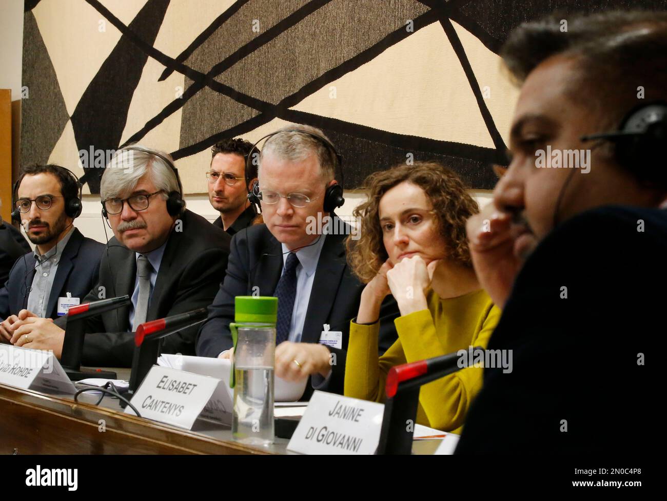 From left, Jason Reich Global Director of Security, BuzzFeed, John ...