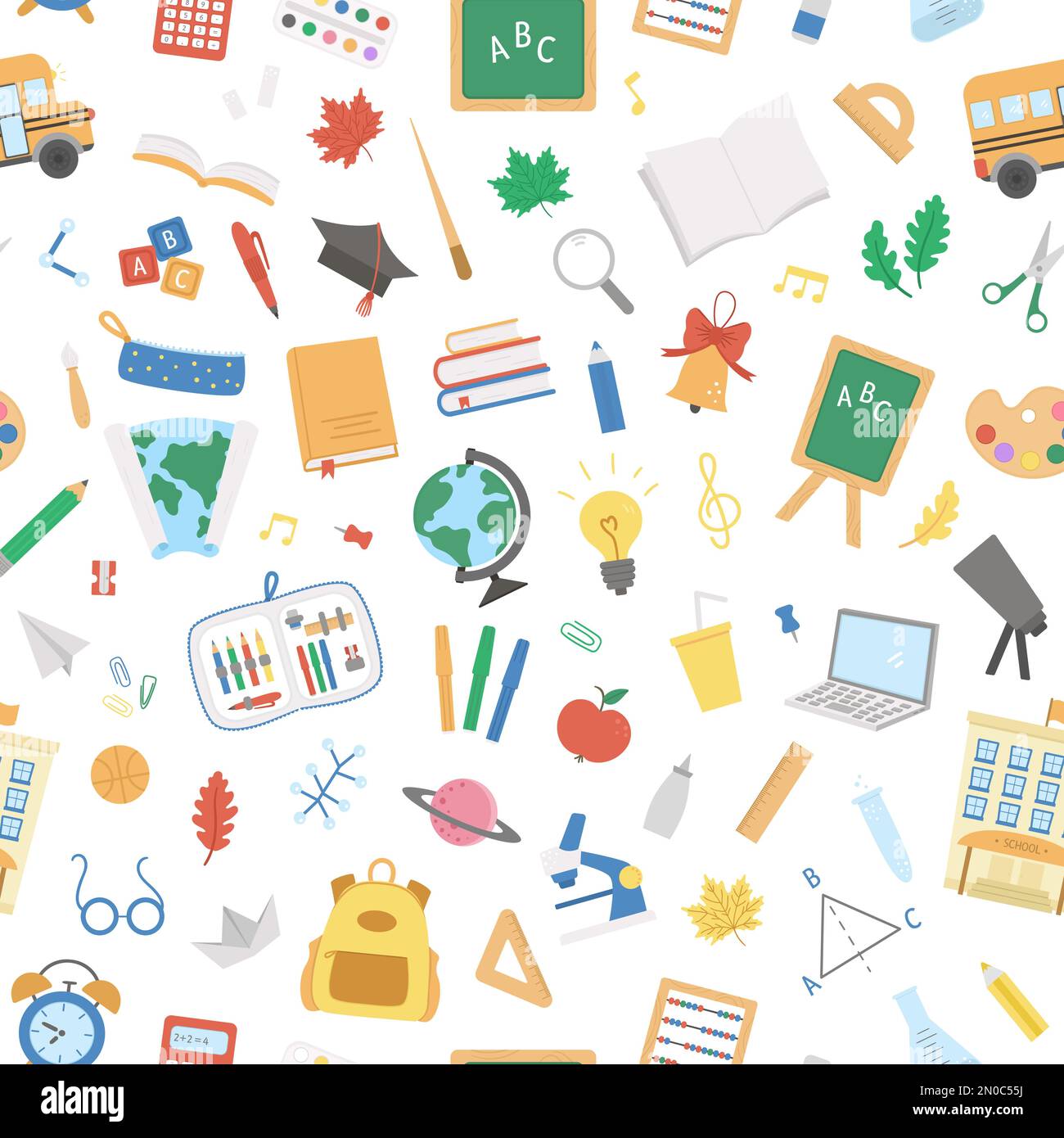 Classroom objects Stock Vector Images - Alamy