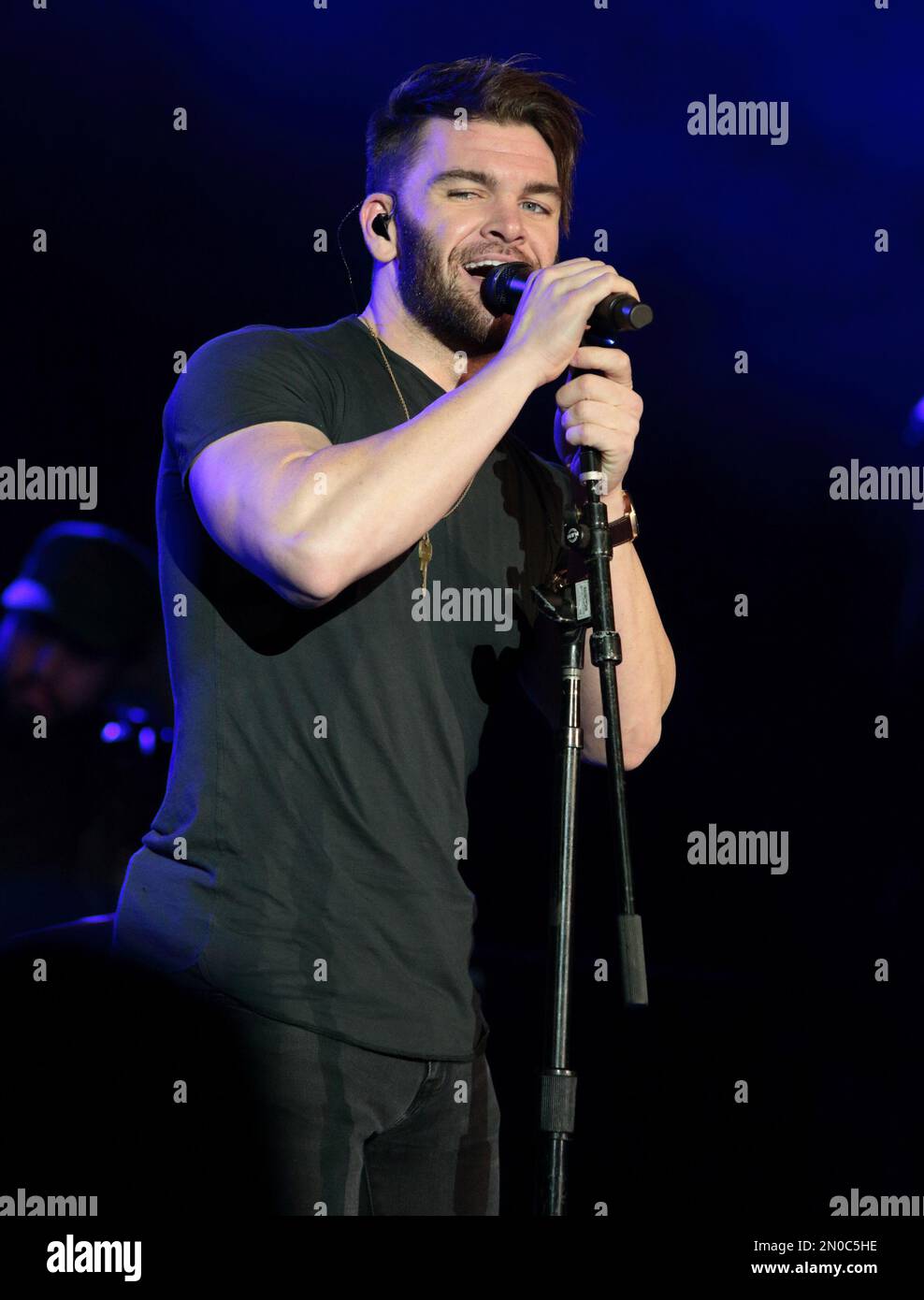 Singer-songwriter Dylan Scott performs in concert as the opening act ...