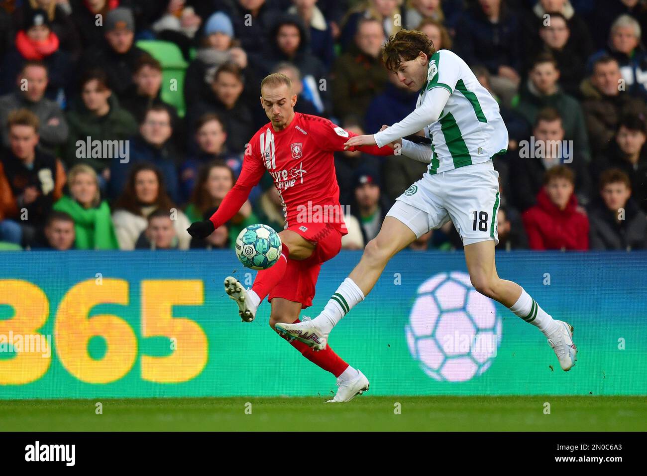 GRONINGEN, Stadium Euroborg, 05-02-2023 , season 2022 / 2023 , Dutch ...