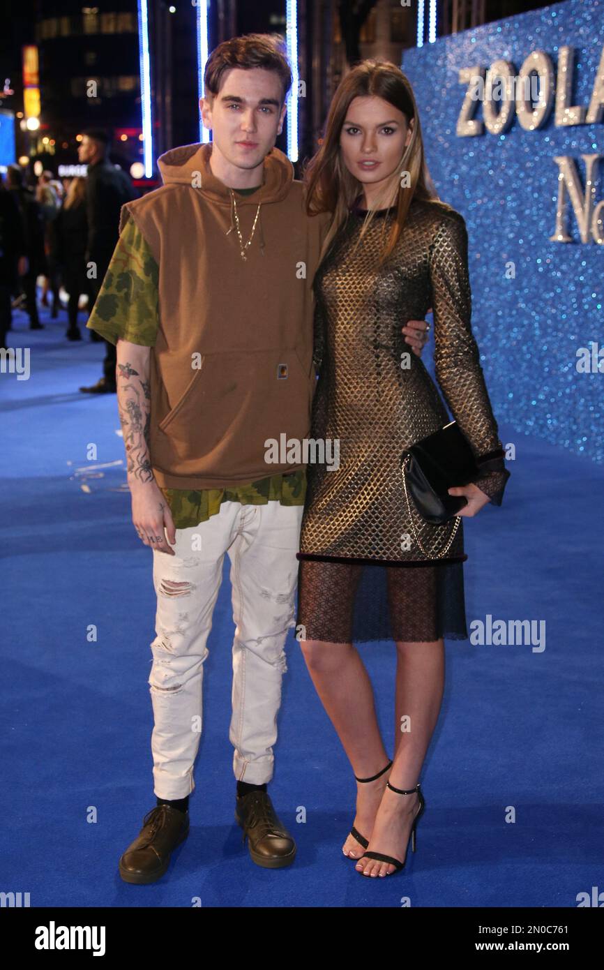 Gabriel Day-Lewis poses for photographers upon arrival at the premiere ...