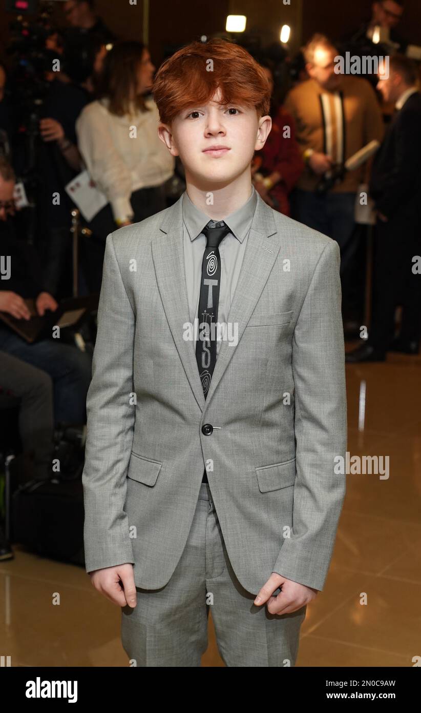 Gregory Mann attending the 43rd London Critics' Circle Film Awards at the May Fair Hotel in ...