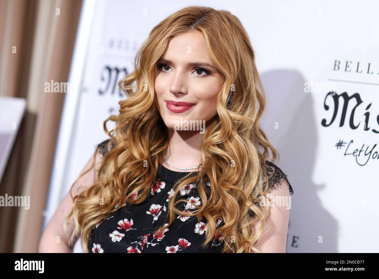 Bella Thorne attends the Miss Me Spring Campaign Launch Event held at ...