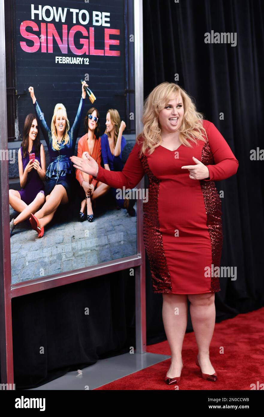 Actress Rebel Wilson attends the world premiere of "How To Be Single ...