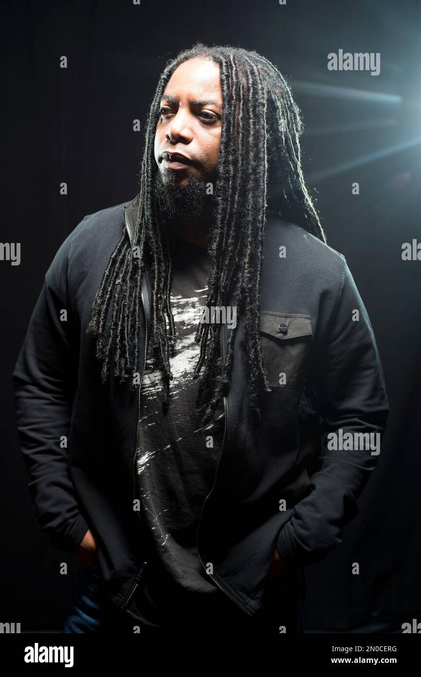 In this Jan. 27, 2016 photo, Lajon Witherspoon, lead singer of ...