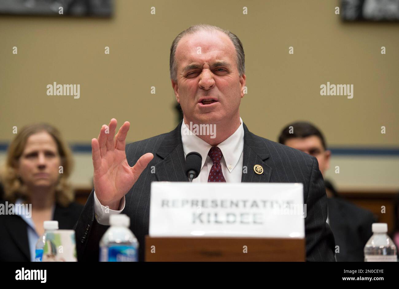Rep. Dan Kildee, D-Mich. testifies on Capitol Hill in Washington ...