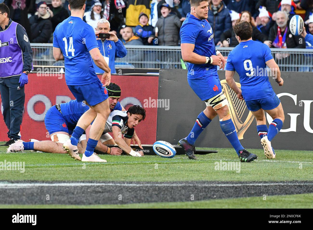 5th February 2023; Stadio Olimpico, Rome, Italy: Six Nations ...