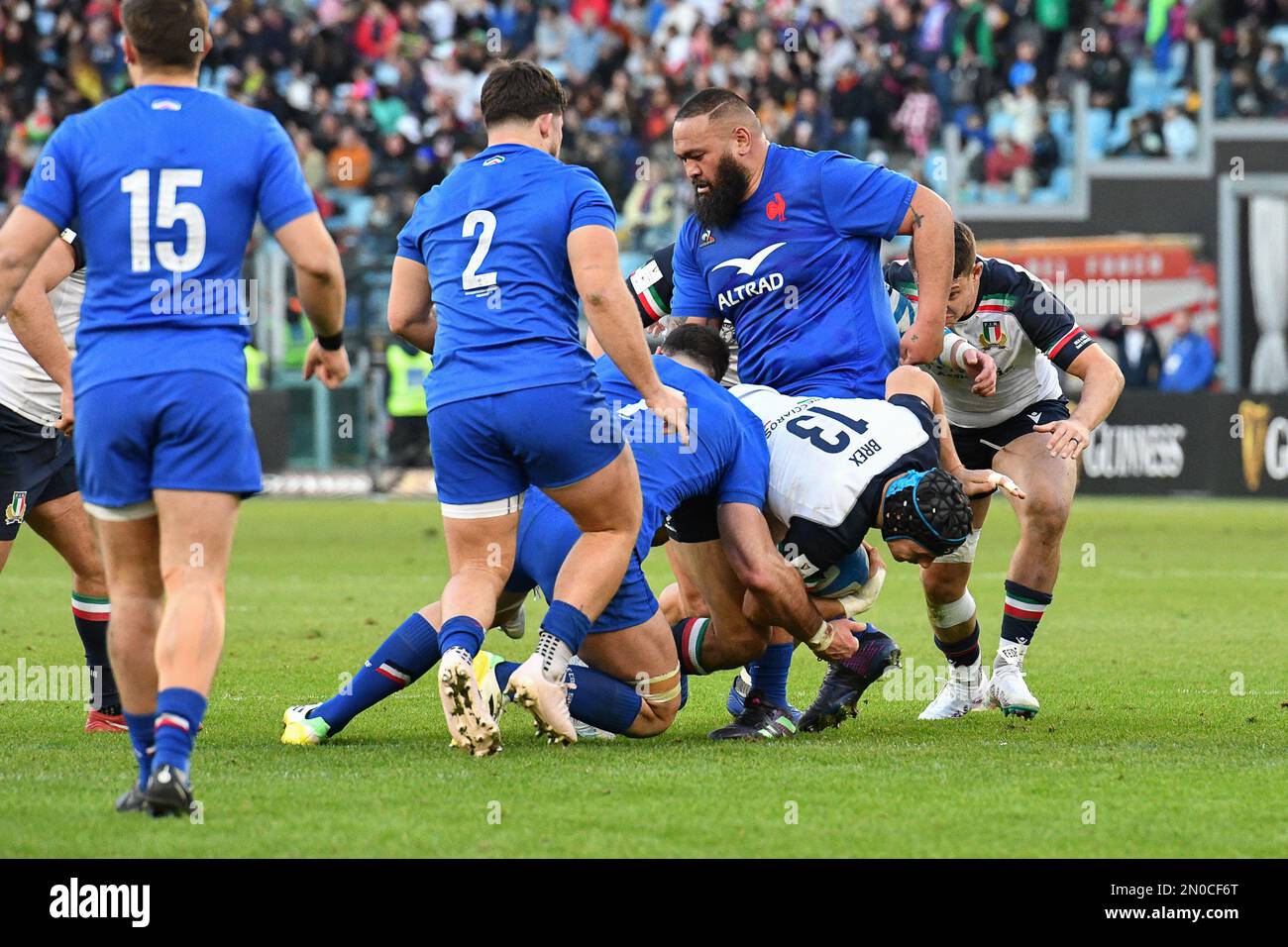 5th February 2023; Stadio Olimpico, Rome, Italy: Six Nations ...
