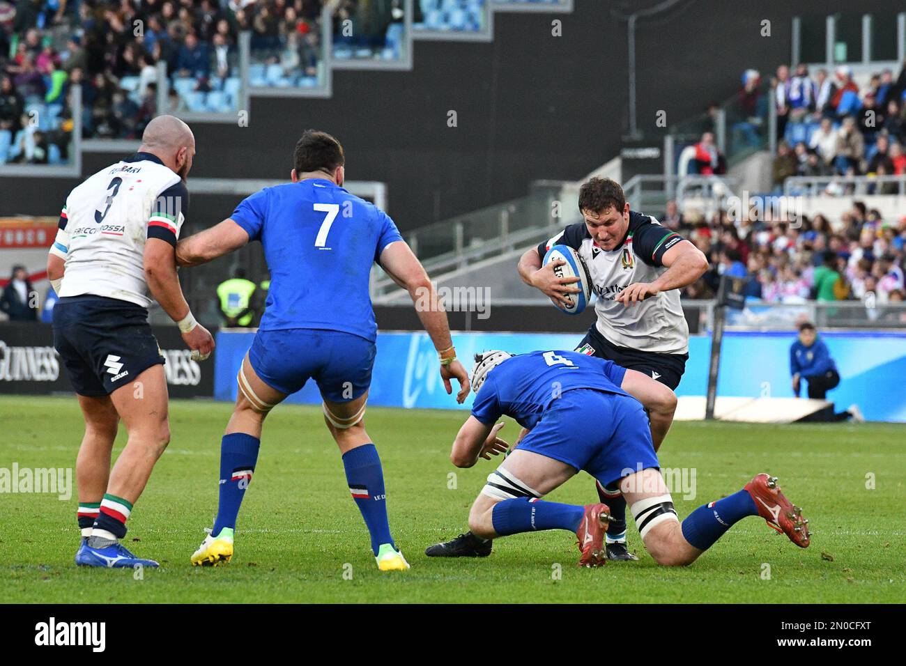 5th February 2023; Stadio Olimpico, Rome, Italy: Six Nations ...