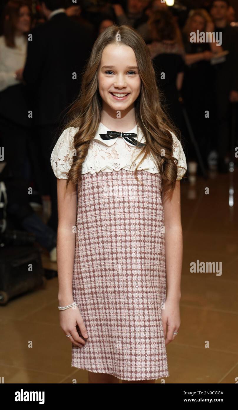 Alisha Weir attending the 43rd London Critics' Circle Film Awards at ...