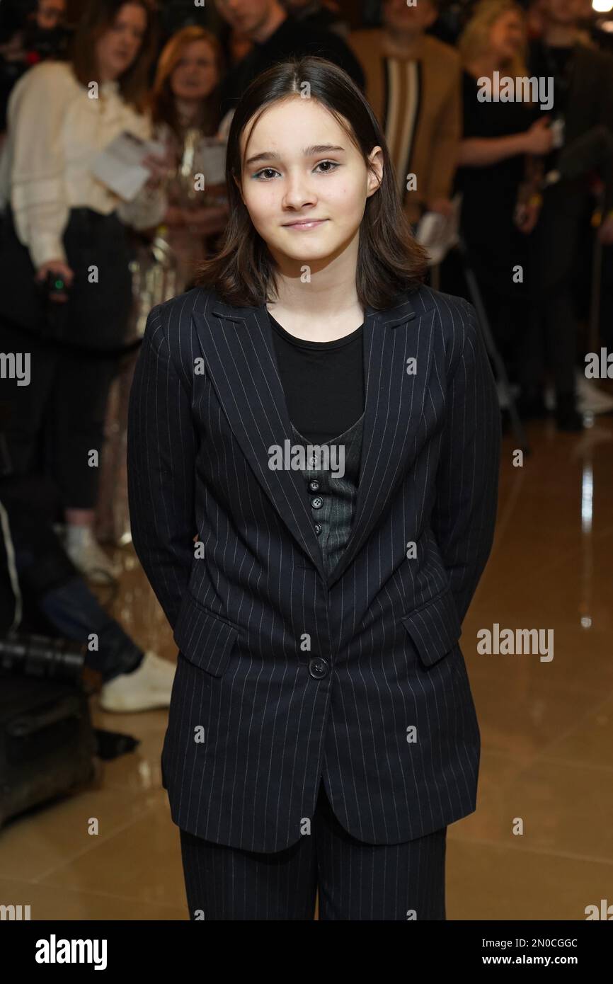 Frankie Corio attending the 43rd London Critics' Circle Film Awards at ...