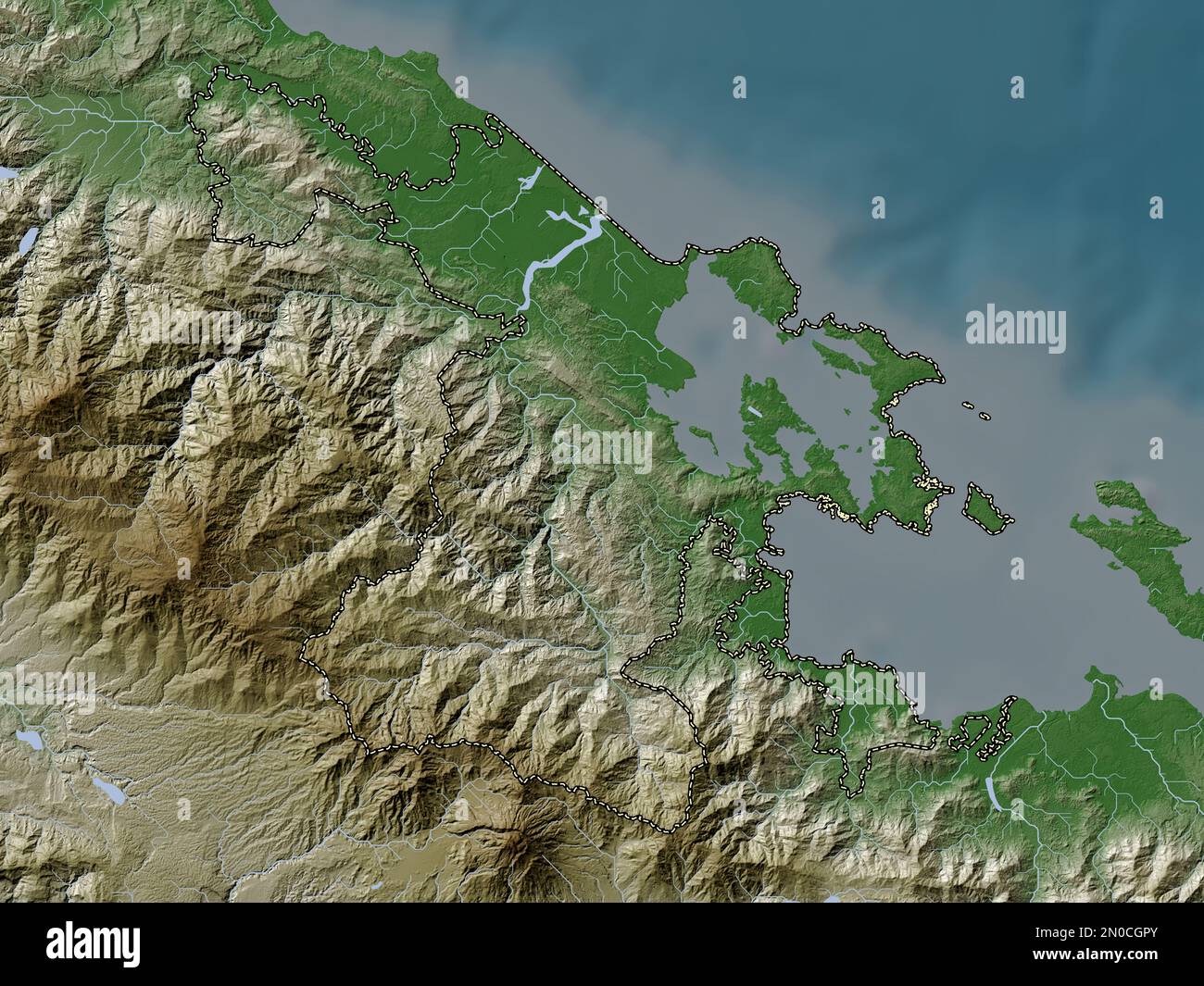 Cordillera Mountains Panama Map Panama Mountains