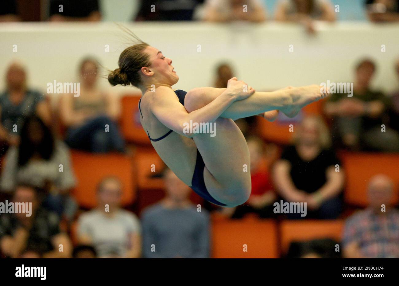 Elna Widerstrom competes in the Women’s 3m Final during day four of the ...