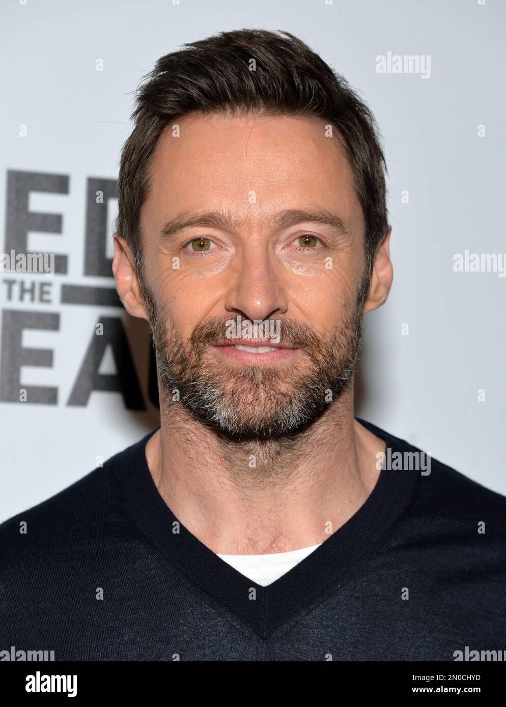 Actor Hugh Jackman attends a special screening of "Eddie the Eagle" at ...