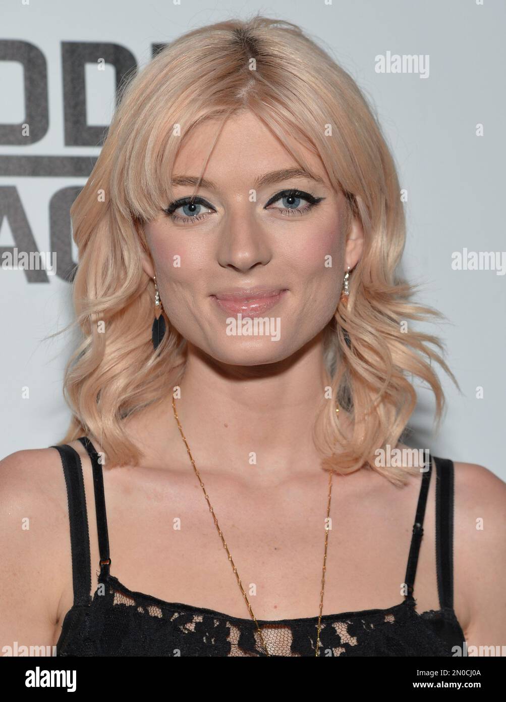 Model Sophie Sumner attends a special screening of "Eddie the Eagle" at ...