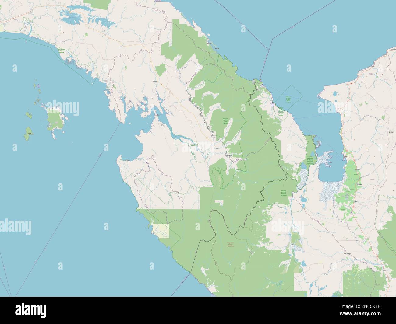 Map of darien hi-res stock photography and images - Alamy