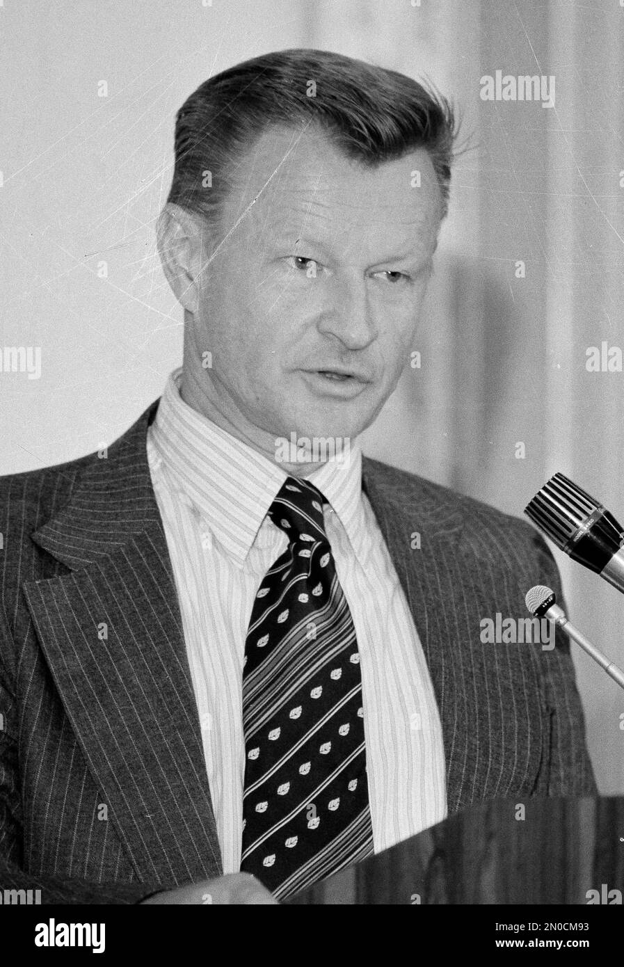 Zbigniew Brzezinski, National Security Advisor to President Carter ...
